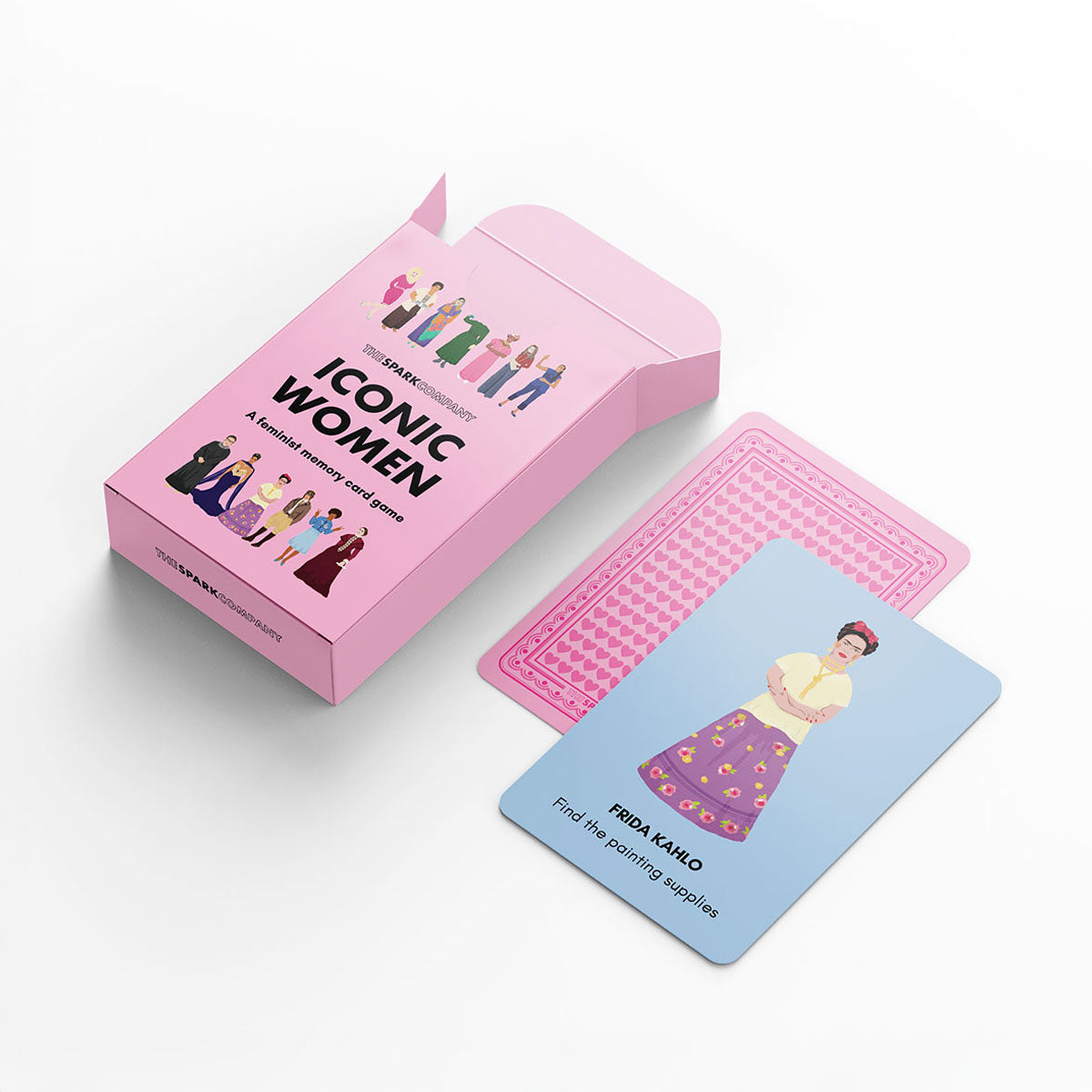 Iconic Women Memory Card Game | The Spark Company