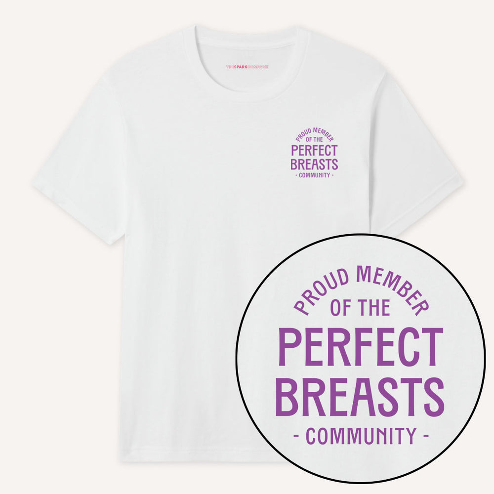 Perfect Breasts Community T-Shirt | The Spark Company