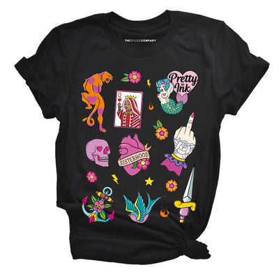 Pretty In Ink Collab T-Shirt | The Spark Company