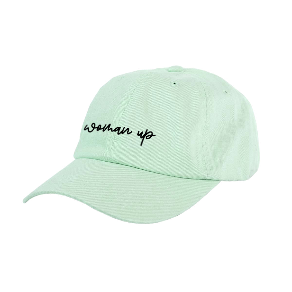 Woman Up Embroidered Mom Cap | The Spark Company
